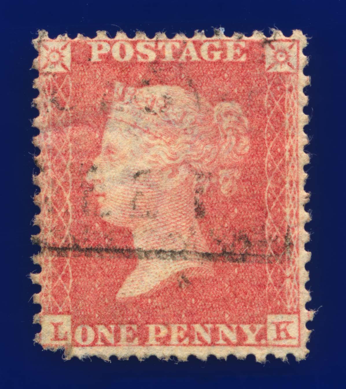 1857 SG40 1d Rose Red C10(1) Used Positions on Rows J-L Choice of 15 ...